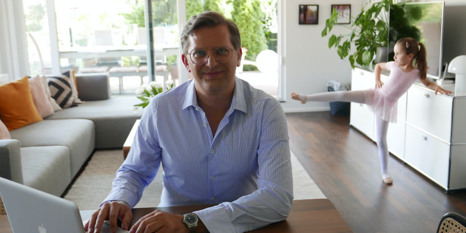 Homeoffice Story: Alexander van den Berg, Berenberg