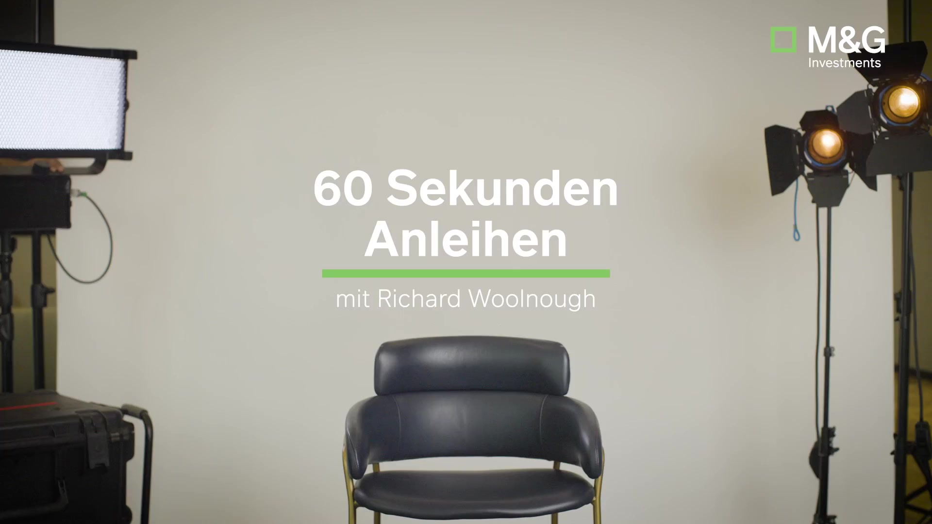 M&G Investments: 60 Sekunden Anleihen - mit Richard Woolnough